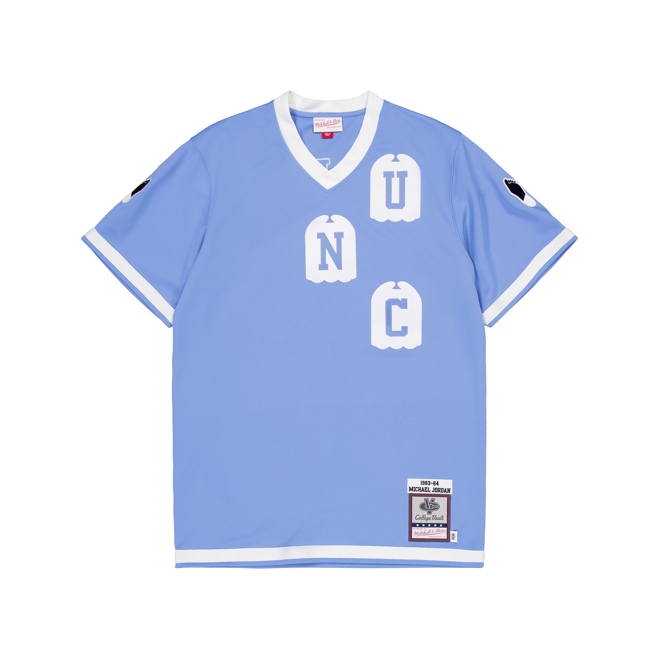 Mitchell & Ness UNC Authentic Shooting Shirt - Michael Jordan 1983 ...