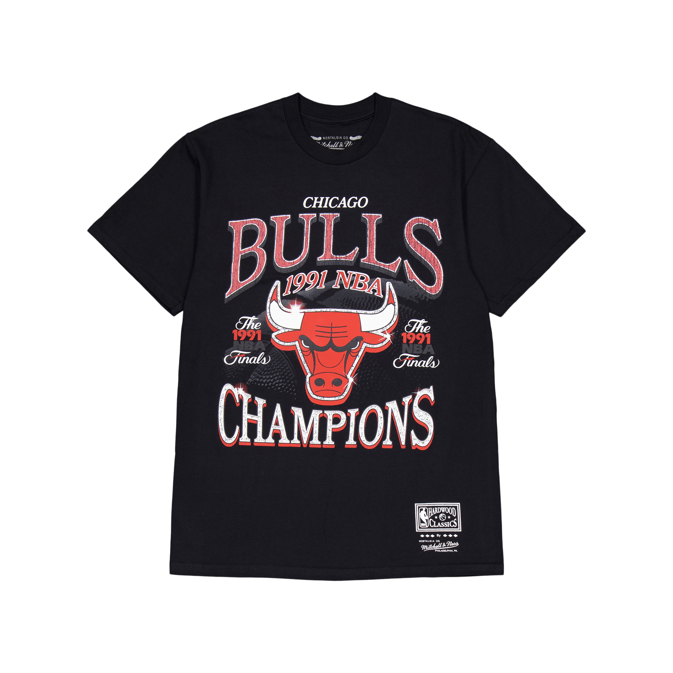 Mitchell & Ness Bulls Champions Era SS Tee HWC – Thesolestory.com