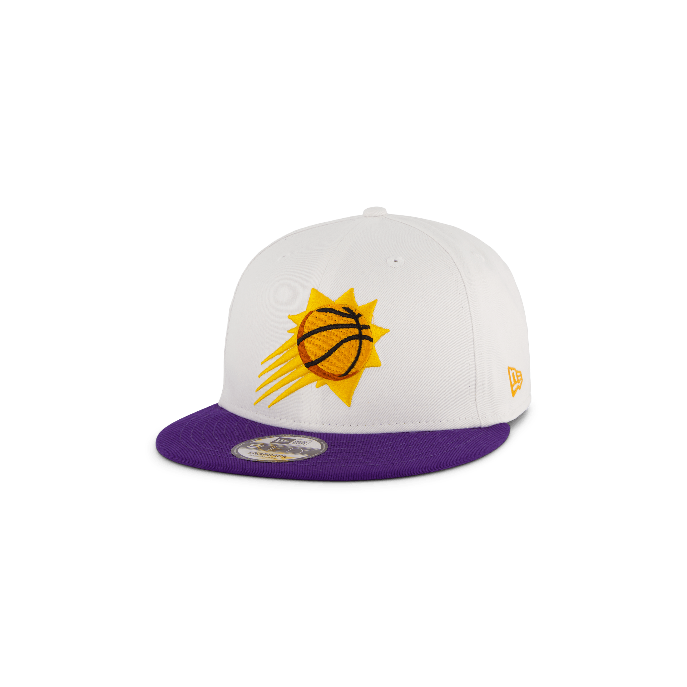 New Era Suns White Crown Team 9fifty – Thesolestory.com