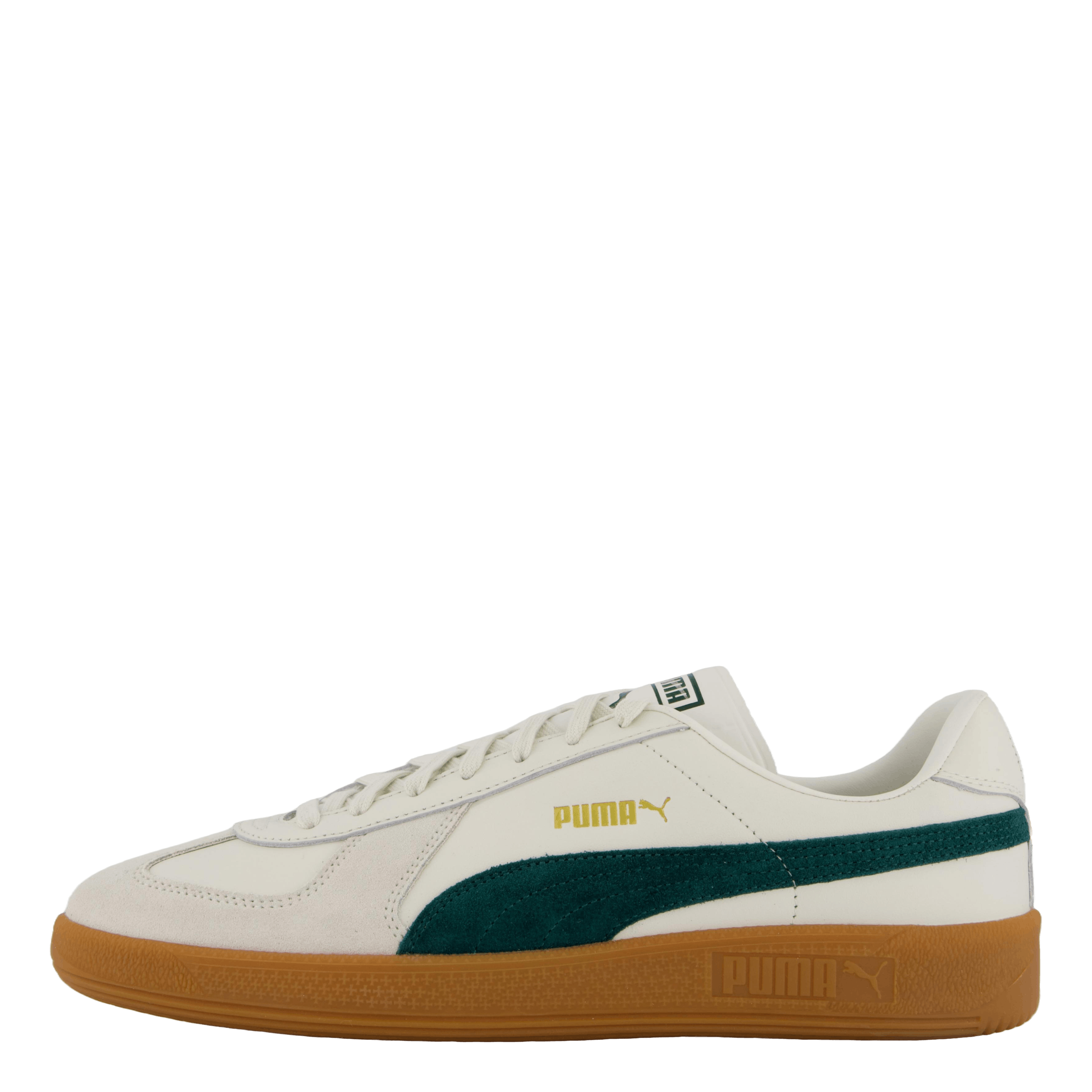 Puma Puma Army Trainer Warm White-dark Myrtle – Thesolestory.com