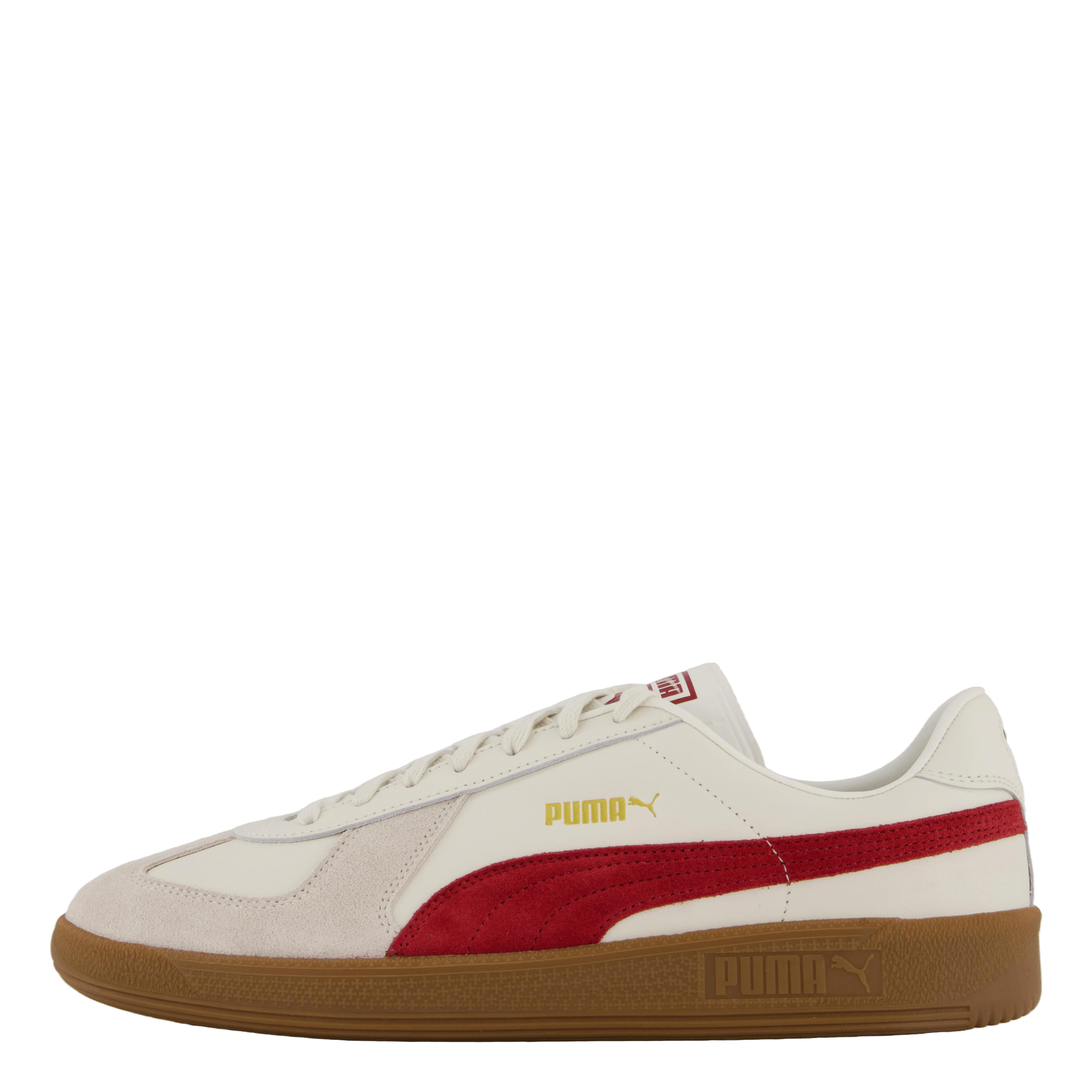 Puma Puma Army Trainer Warm White-intense Red – Thesolestory.com
